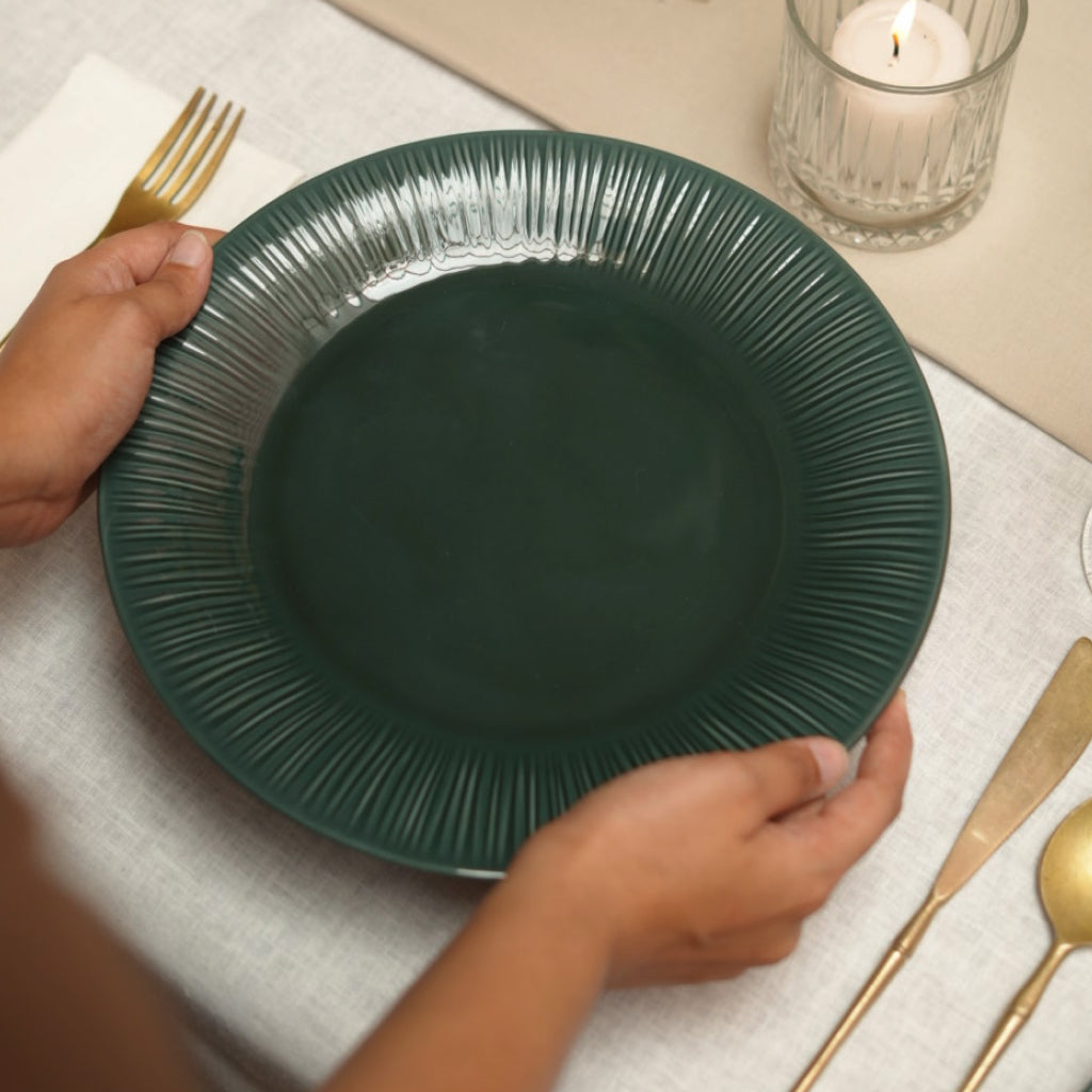 Conifere Teal Dinner Plate | 10.75 inches – Lagavi