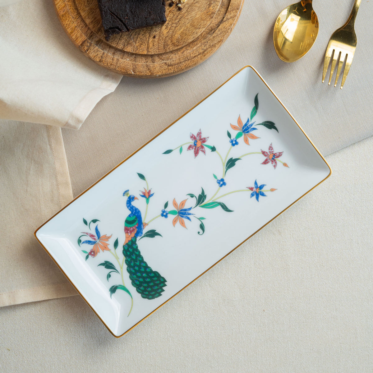 Bountiful Garden Serving Tray | 24cm | Gift Box – Lagavi