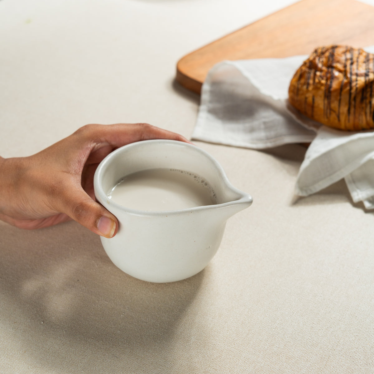 Snowfall Pourer/Creamer | 300 ml | Snow White – Lagavi