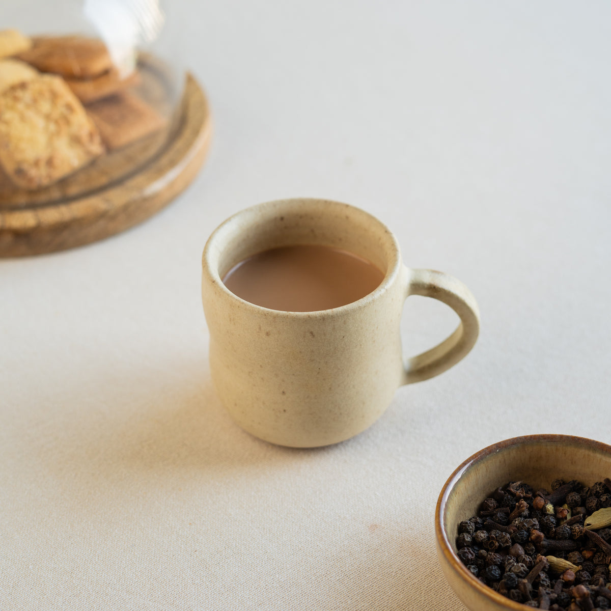 Hourglass Small Cup | 150 ml | Rusty White – Lagavi
