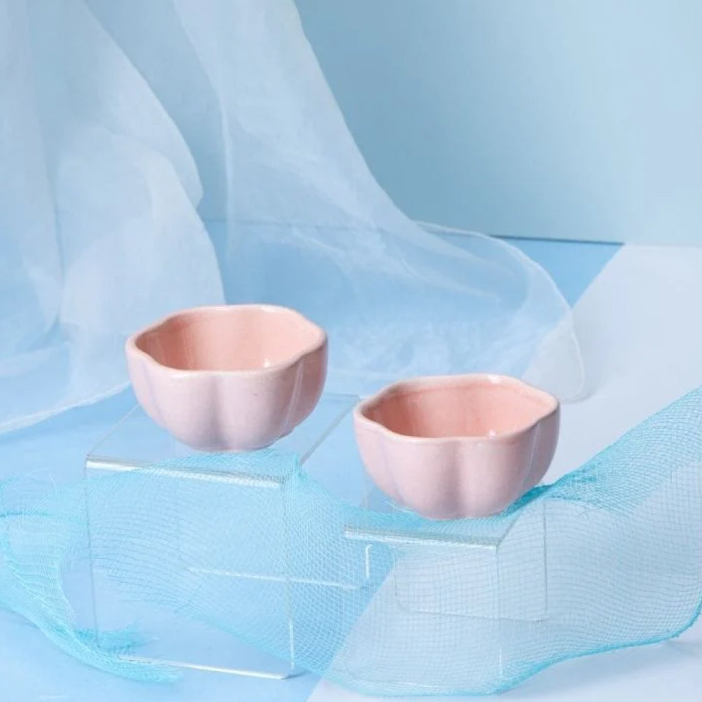 Pollen Small Bowl | 3.5 Inches | Blush Pink | Set Of 2 – Lagavi
