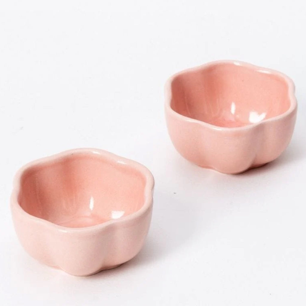 Pollen Small Bowl | 3.5 Inches | Blush Pink | Set Of 2 – Lagavi