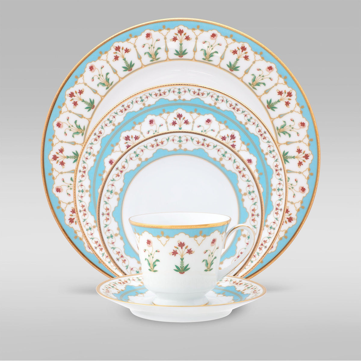 Royal Blossom Dinner Set | 21pc | Gift Box – Lagavi