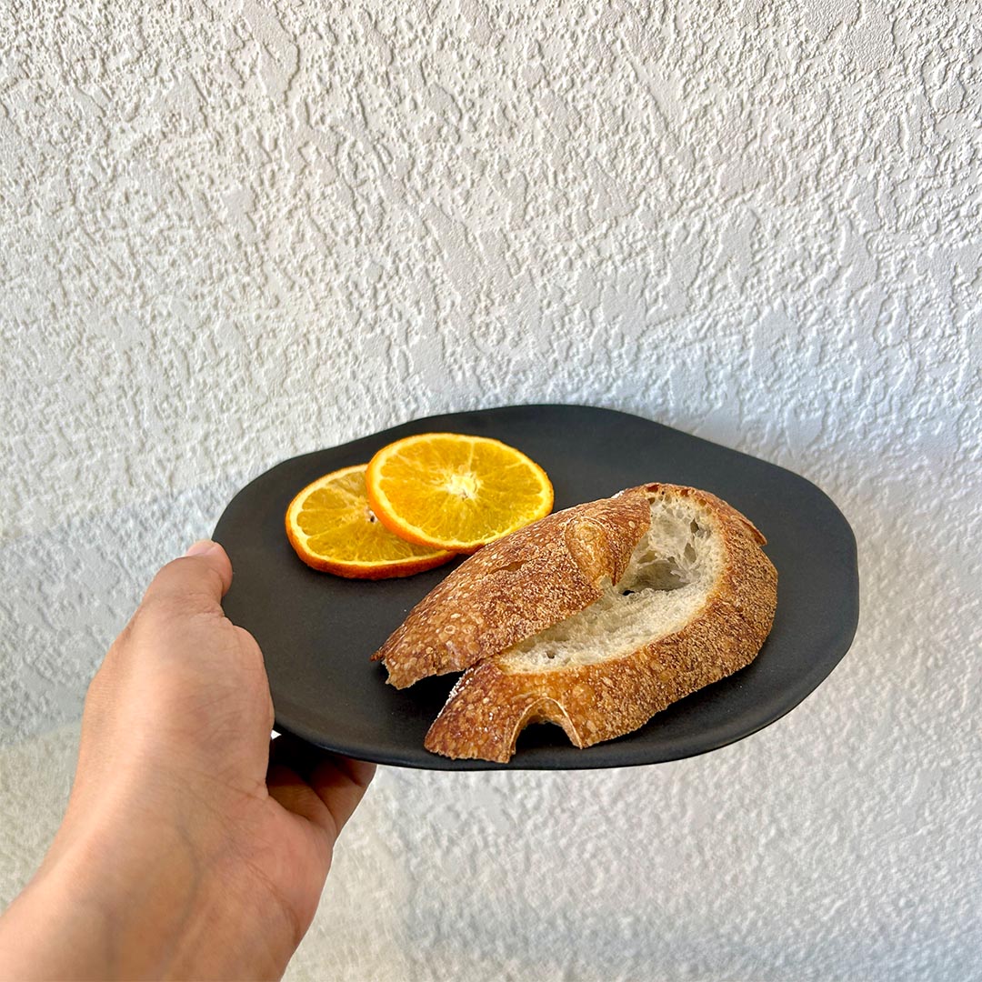 Stone Age Small Plate | 7.75 Inches | Black – Lagavi